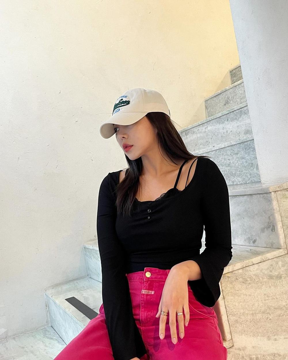 Varsity系列棒球帽的甜美風格 | MLB Korea TW