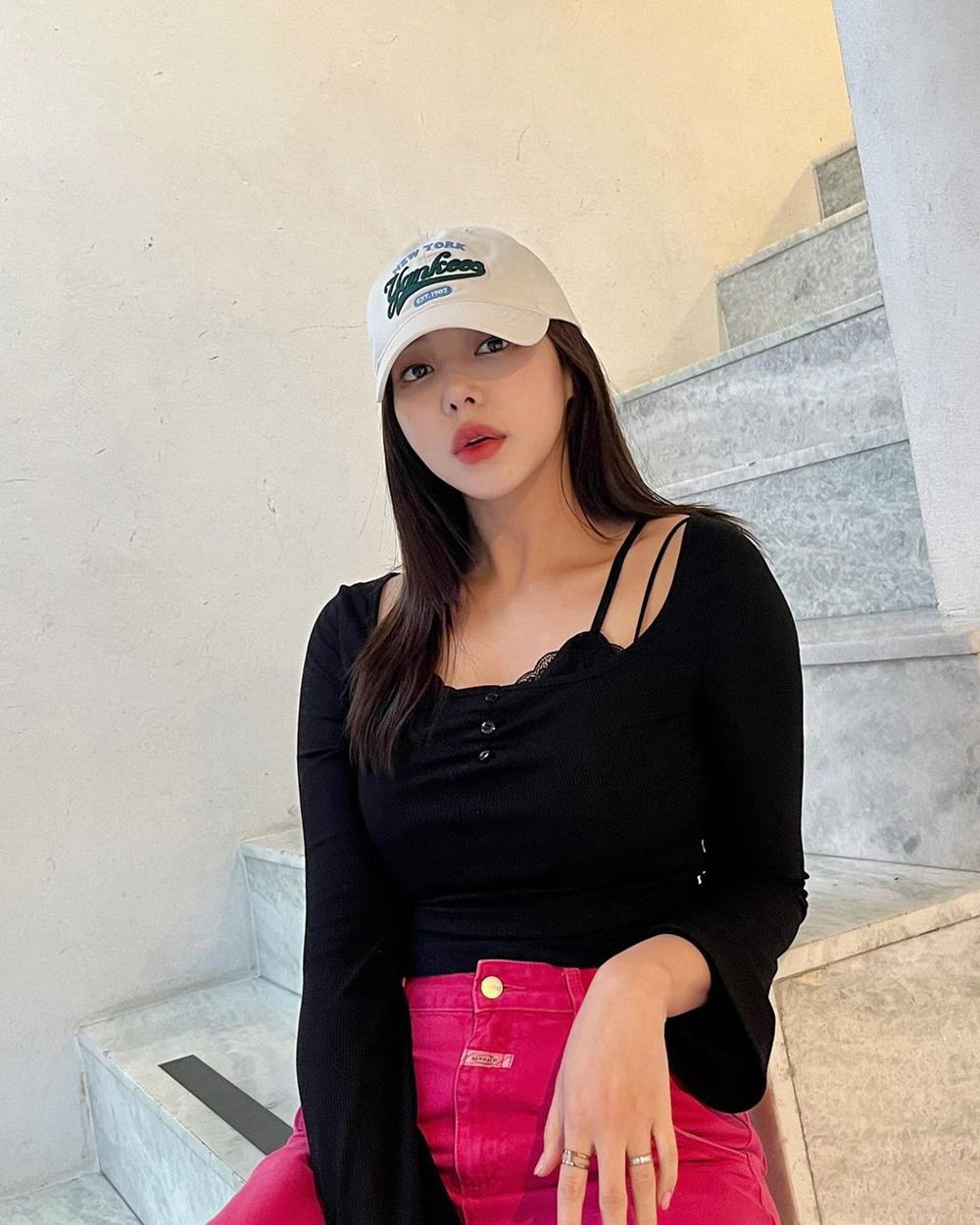 Varsity系列棒球帽的甜美風格 | MLB Korea TW