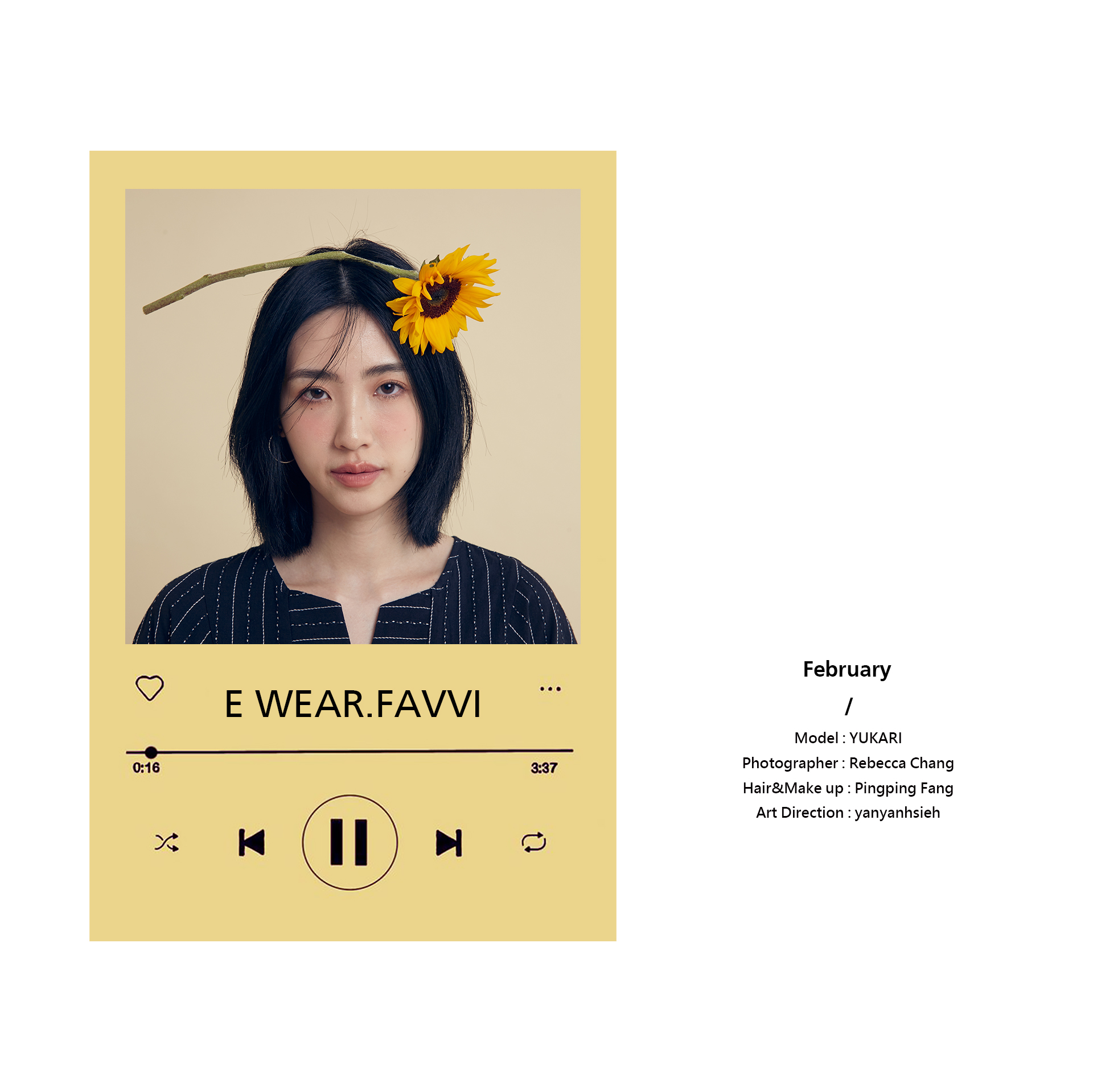 :: 2023 SS 二月形象目錄 :: | E WEAR.FAVVI