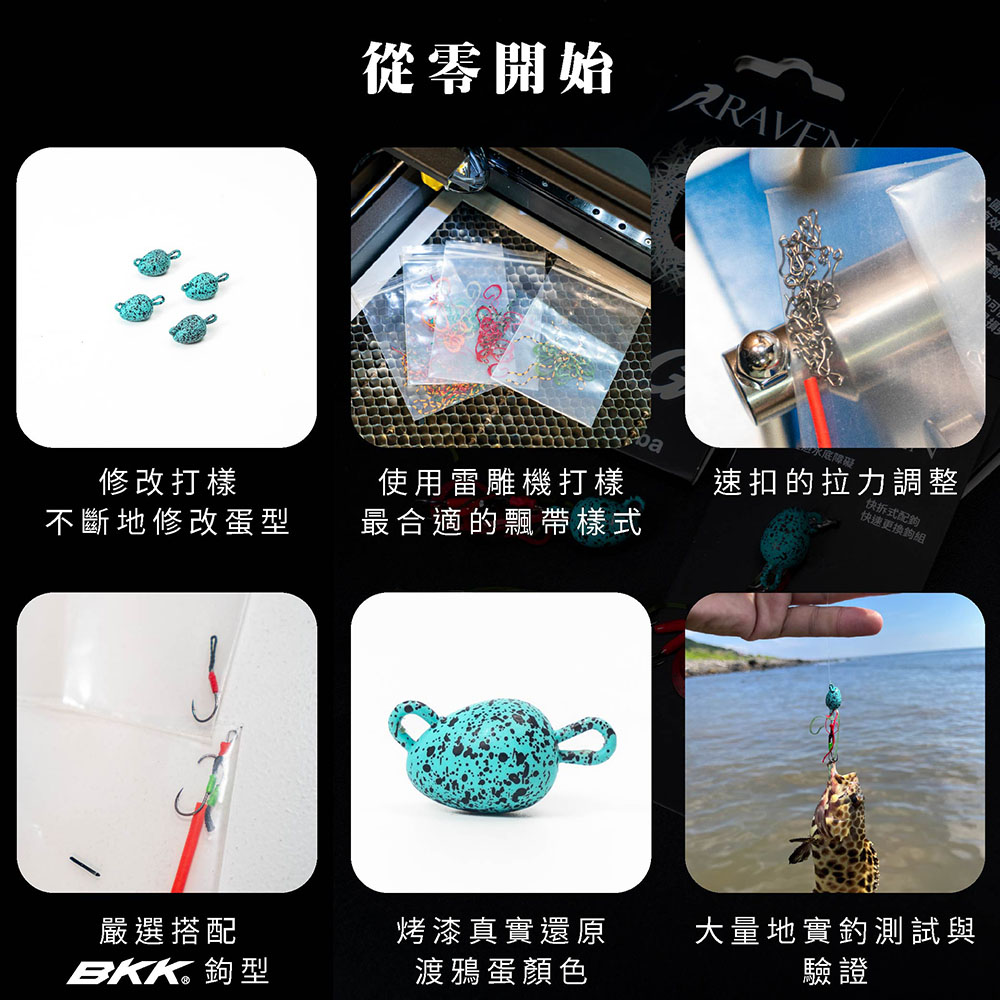 Urban Lure RAVEN EGG 渡鴉海水小物迷你游動丸 3g/5g/7g | RONIN 獵漁人釣具