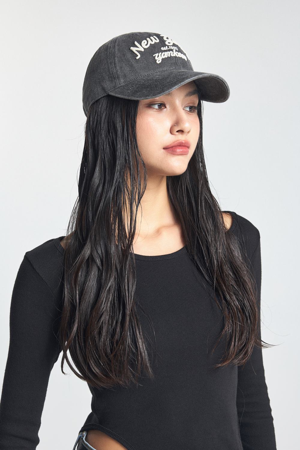 水洗復古丹寧老帽 | MLB Korea TW