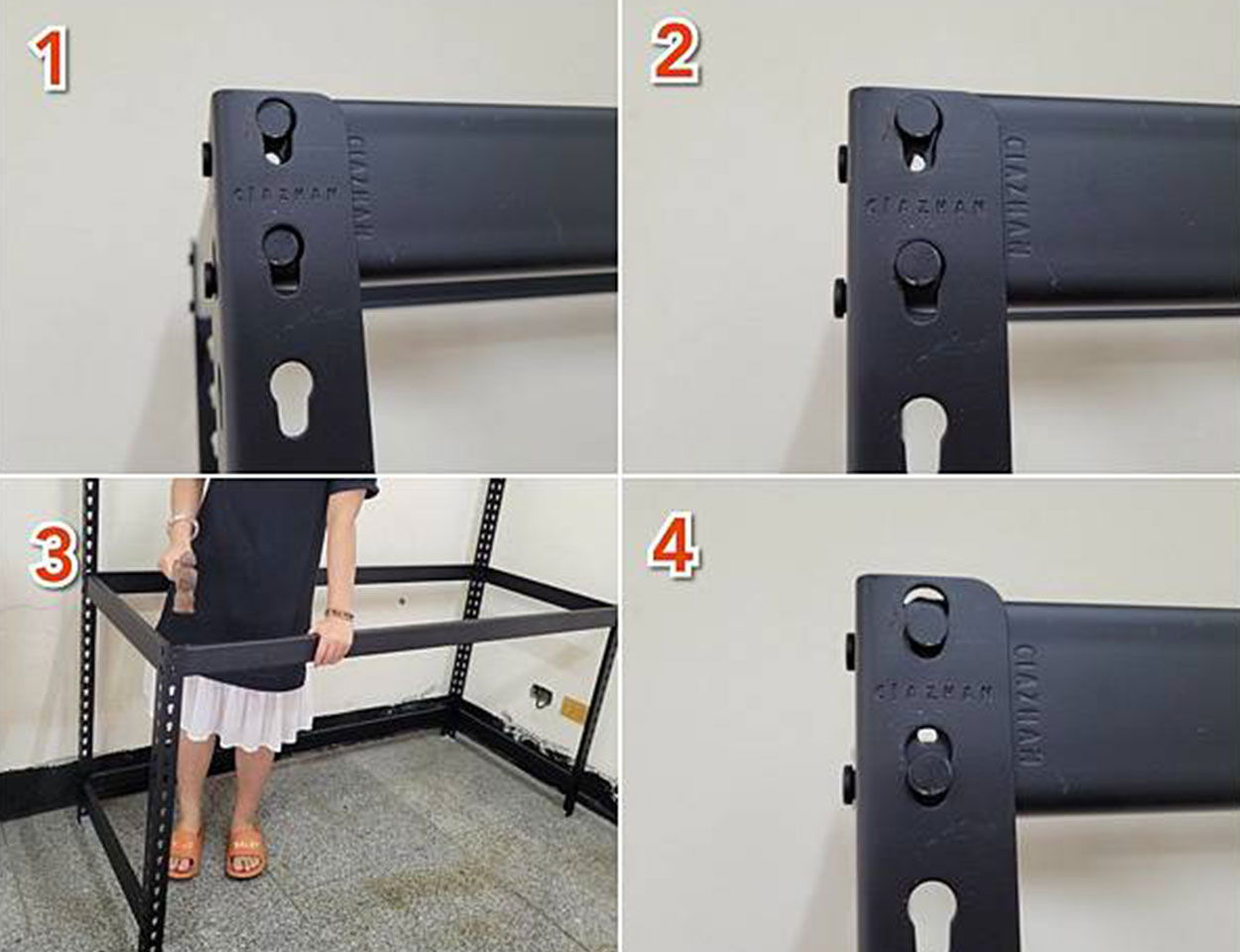 Hong Ting【最夯工業風書桌】https://reurl.cc/rRWNlZ | 空間特工Ciazhan-免螺絲角鋼/收納家具規劃