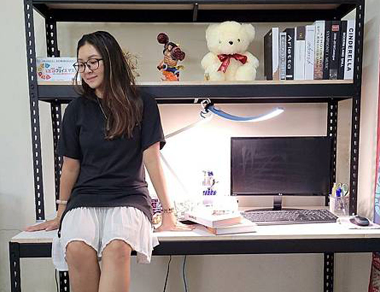 Hong Ting【最夯工業風書桌】https://reurl.cc/rRWNlZ | 空間特工Ciazhan-免螺絲角鋼/收納家具規劃