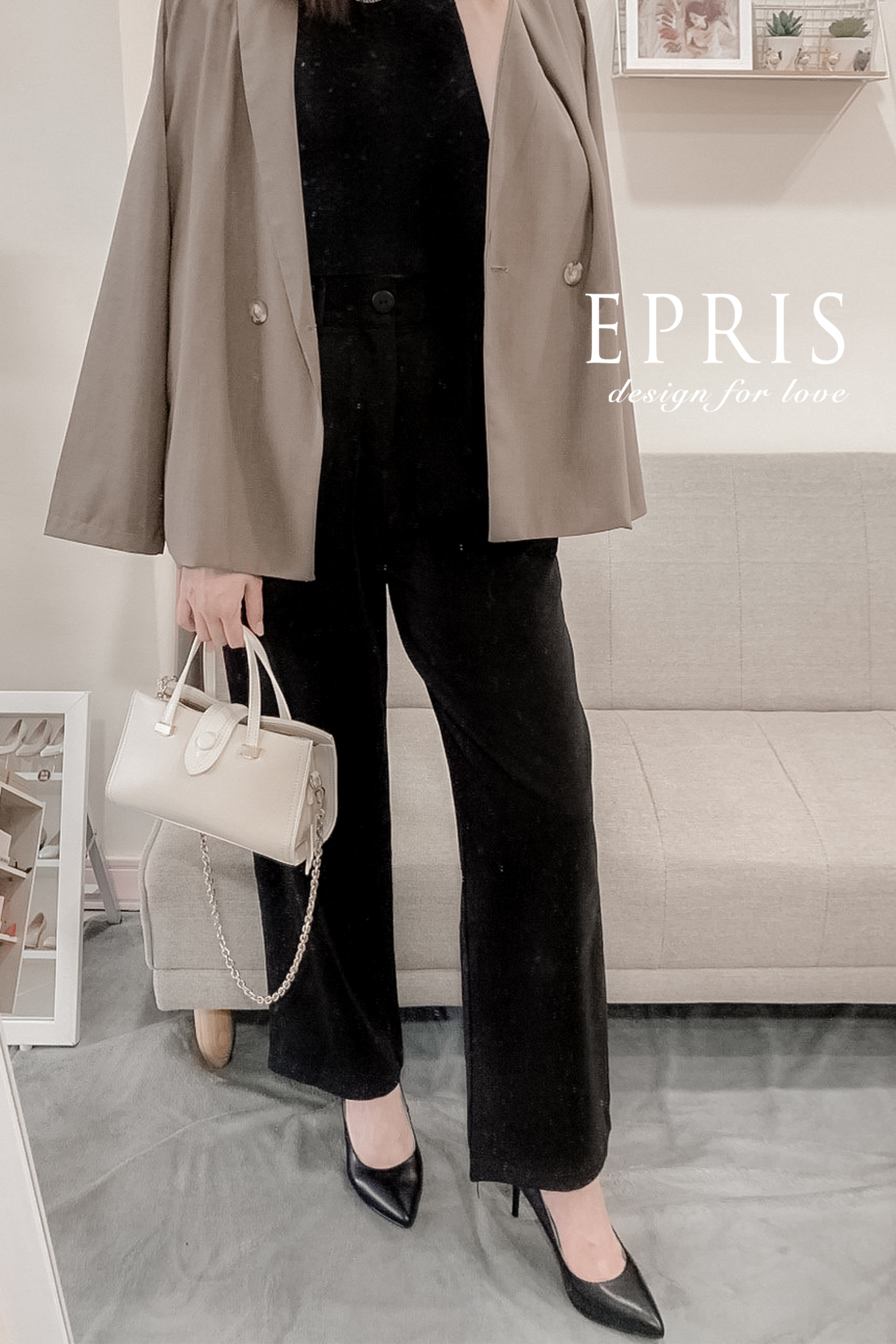 女鞋-清新美人 尖頭系列8.5公分 P244 | EPRIS艾佩絲婚宴女鞋