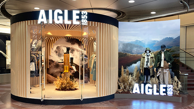 🌟AIGLE 忠孝SOGO 1F 快閃店🌟 | AIGLE 台灣官方購物網站