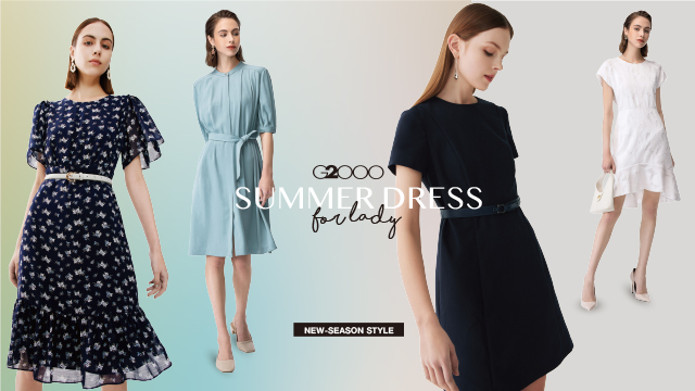 【G2000 WOMEN】LOOKBOOK / 女裝洋裝 | G2000