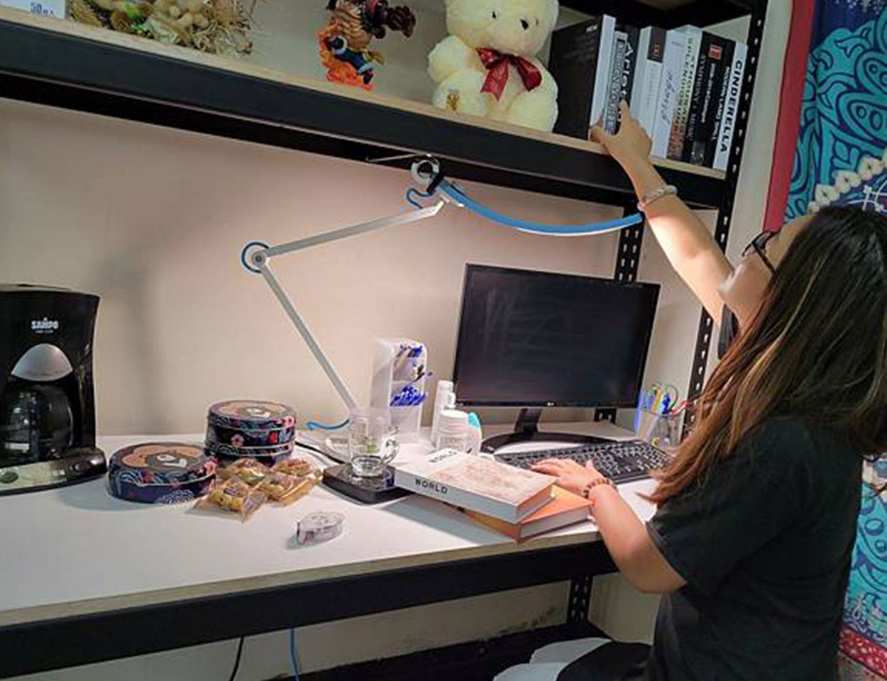 Hong Ting【最夯工業風書桌】https://reurl.cc/rRWNlZ | 空間特工Ciazhan-免螺絲角鋼/收納家具規劃