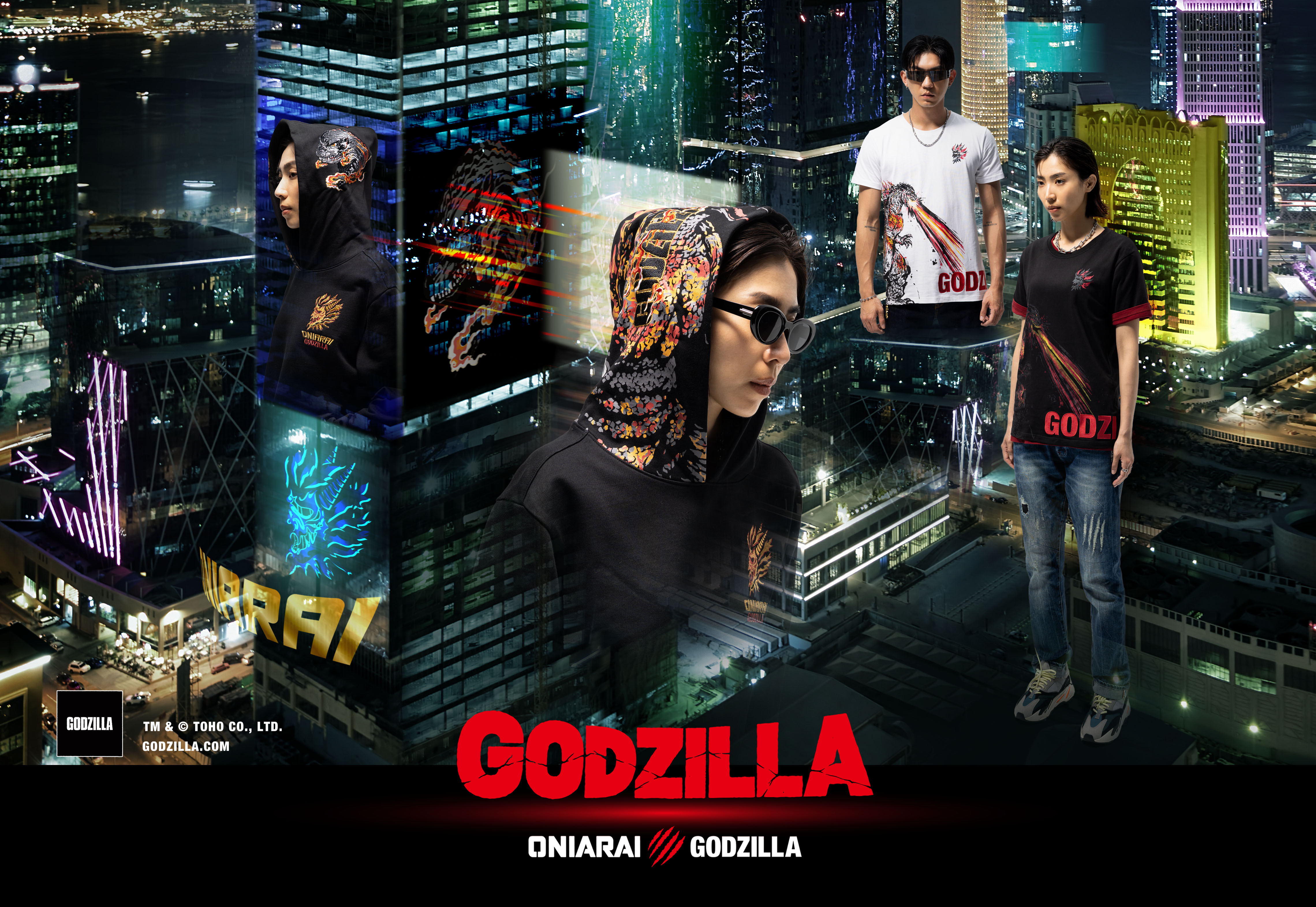 ONIARAI 與 GODZILLA 限量聯名 最終彈新上市 | BLUEWAY 鬼洗い官方網站