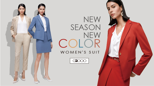 【G2000 WOMEN】LOOKBOOK / 彩色系套裝 | G2000
