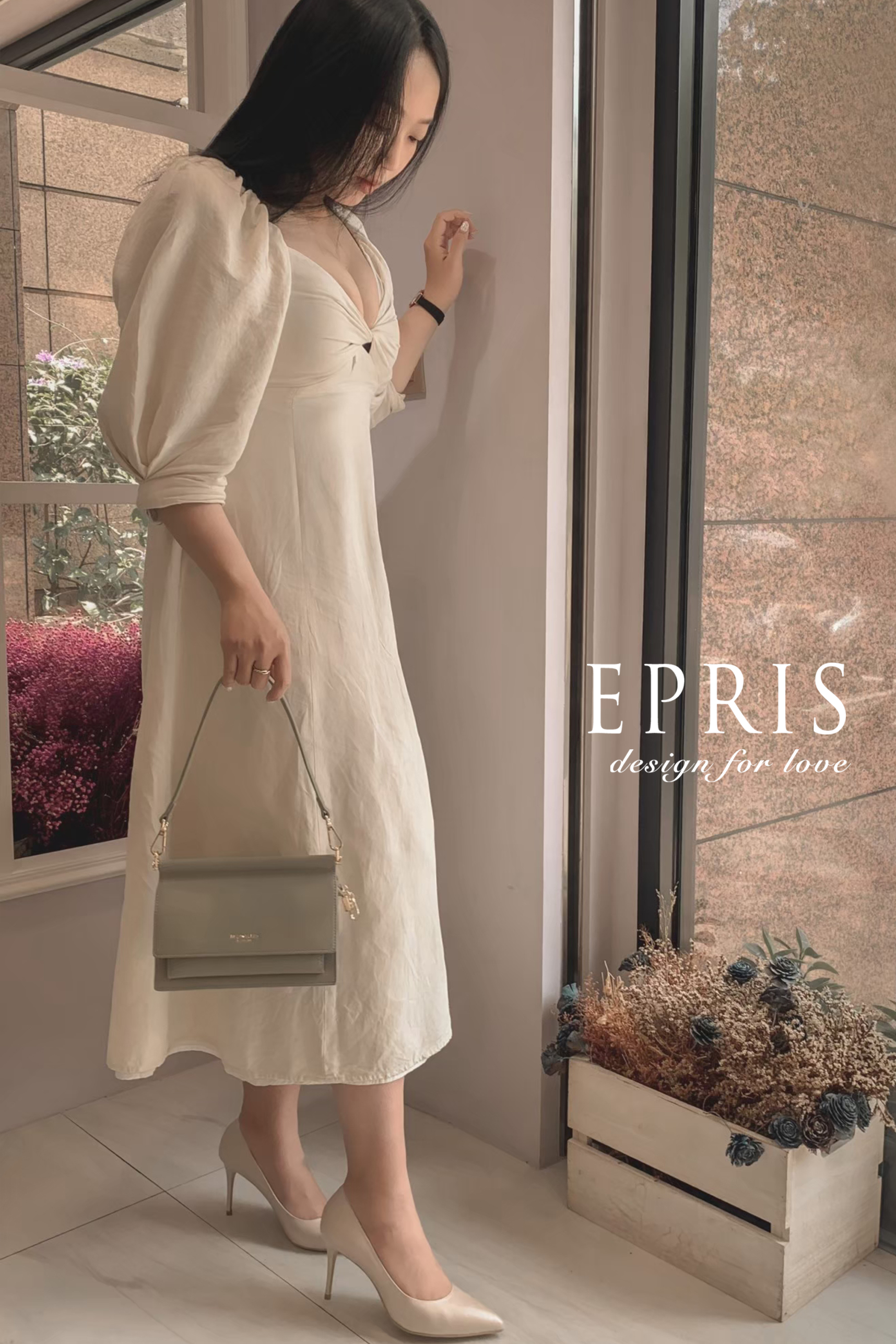 女鞋-清新美人 尖頭系列8.5公分 P244 | EPRIS艾佩絲婚宴女鞋