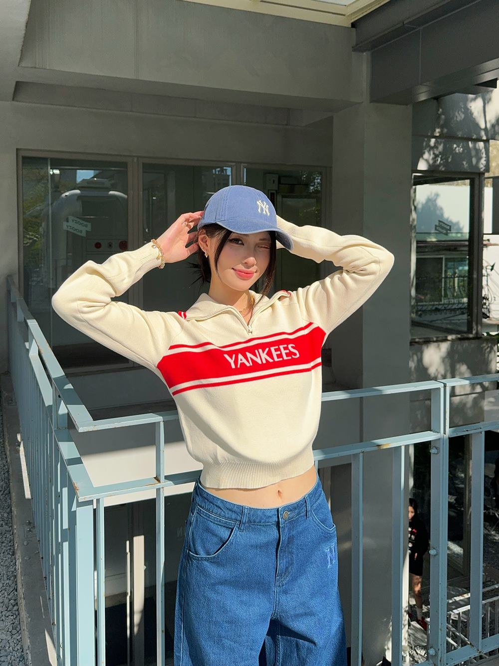 MLB X Una龐奇🍼奶茶色系穿搭 | MLB Korea TW