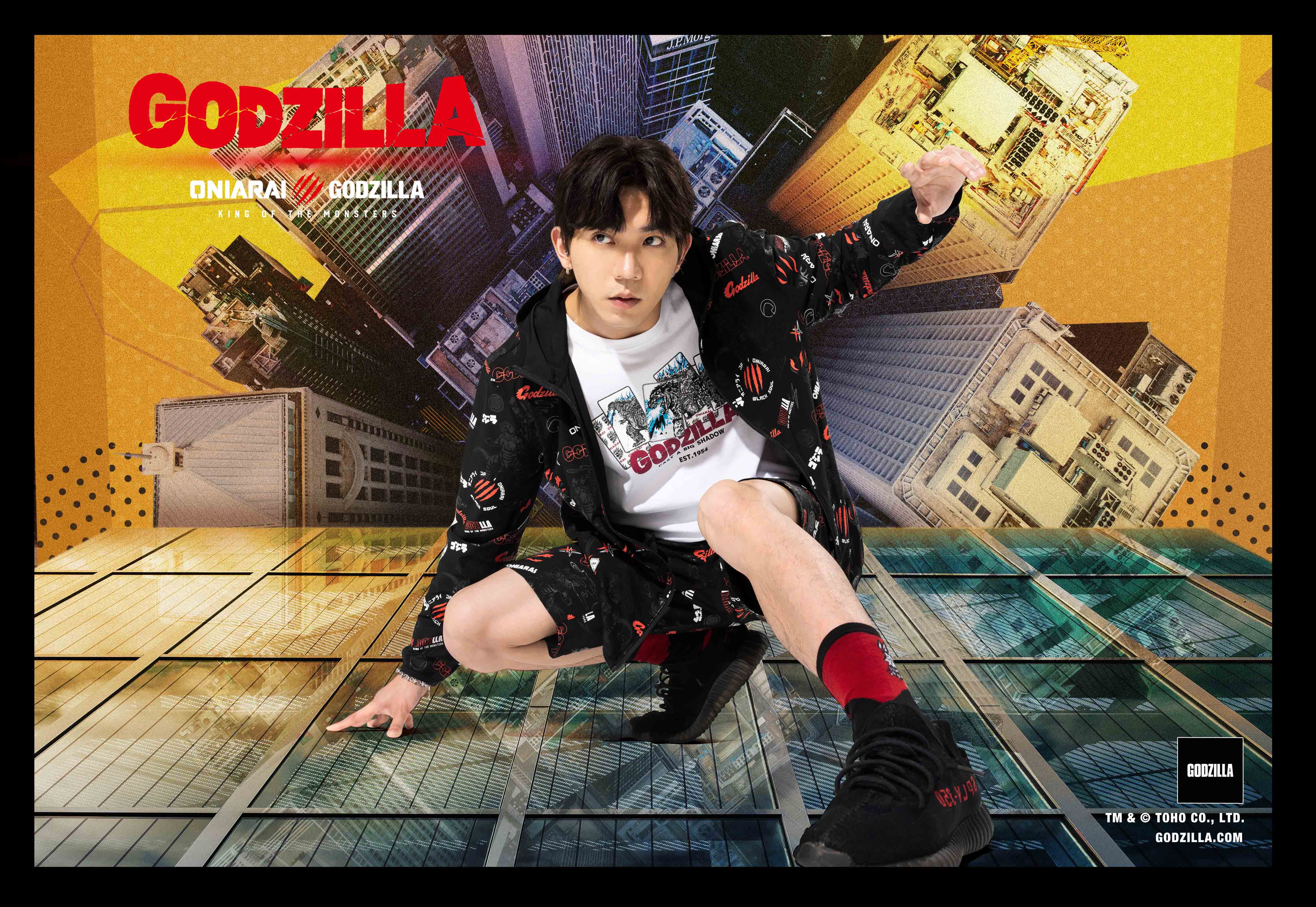 ONIARAI x GODZILLA 聯名系列 第三彈夏の商品 | BLUEWAY 鬼洗い官方網站