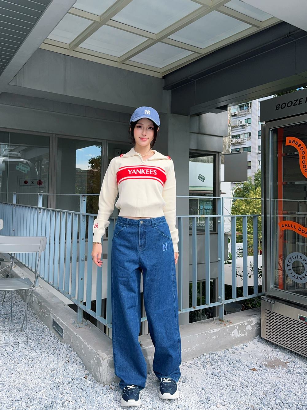 MLB X Una龐奇🍼奶茶色系穿搭 | MLB Korea TW