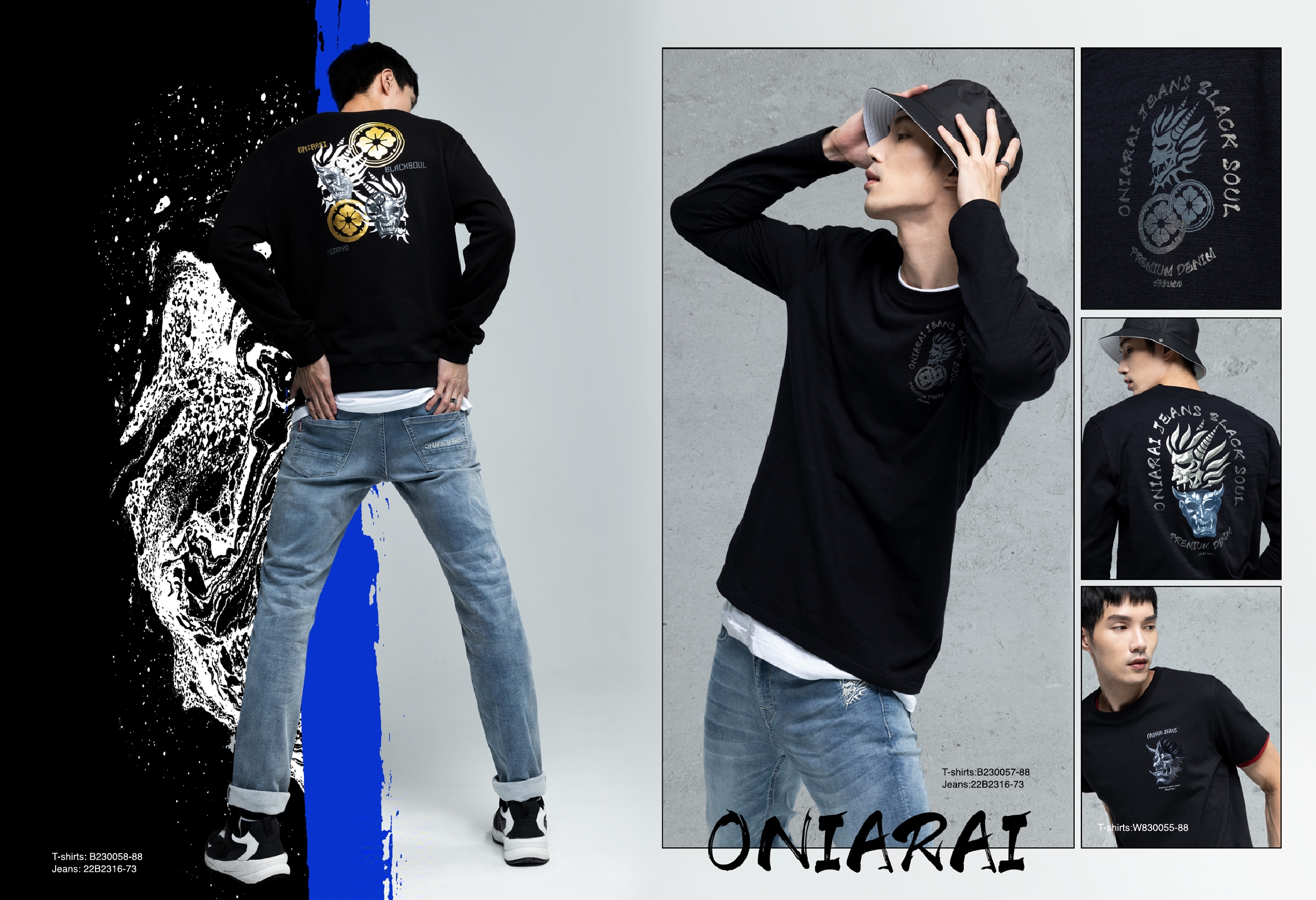 2022 秋冬【鬼洗ONIARAI】型錄 NEW ARRIVALS | BLUEWAY 鬼洗い官方網站