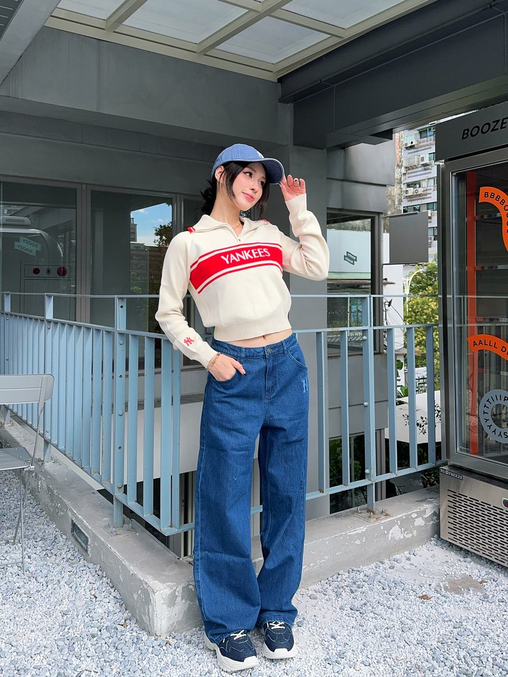 MLB X Una龐奇🍼奶茶色系穿搭 | MLB Korea TW