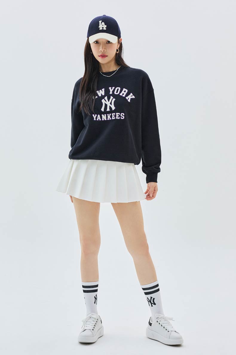 大學T的Model穿搭_LOOKBOOK | MLB Korea TW